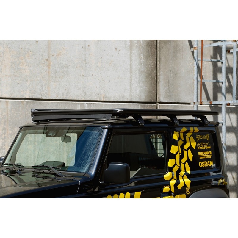 Portapacchi ExRoof Suzuki Jimny 18+ piatto in alluminio nero