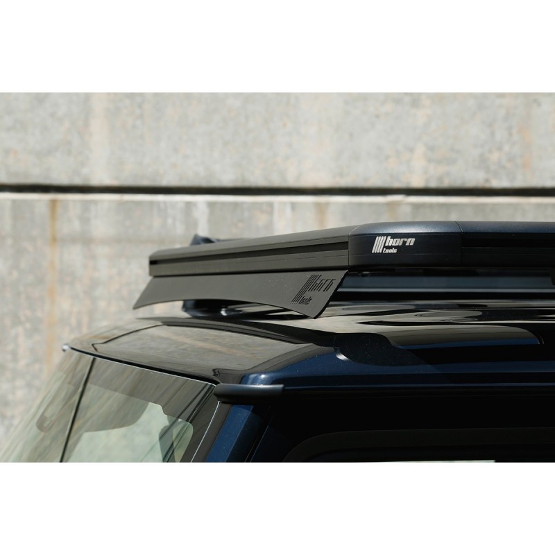 Portapacchi ExRoof Suzuki Jimny 18+ piatto in alluminio nero